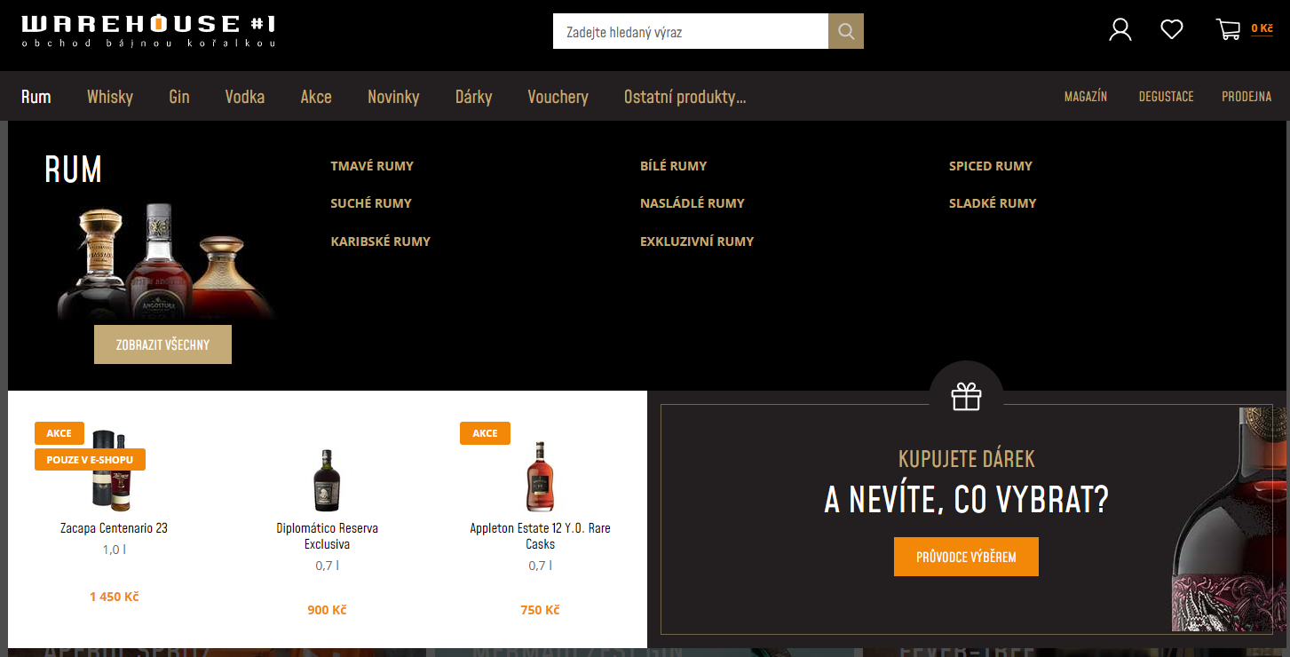 RECENZE: Warehouse1.cz - [moje zkušenosti] 100 % - Whisky a Rum.cz